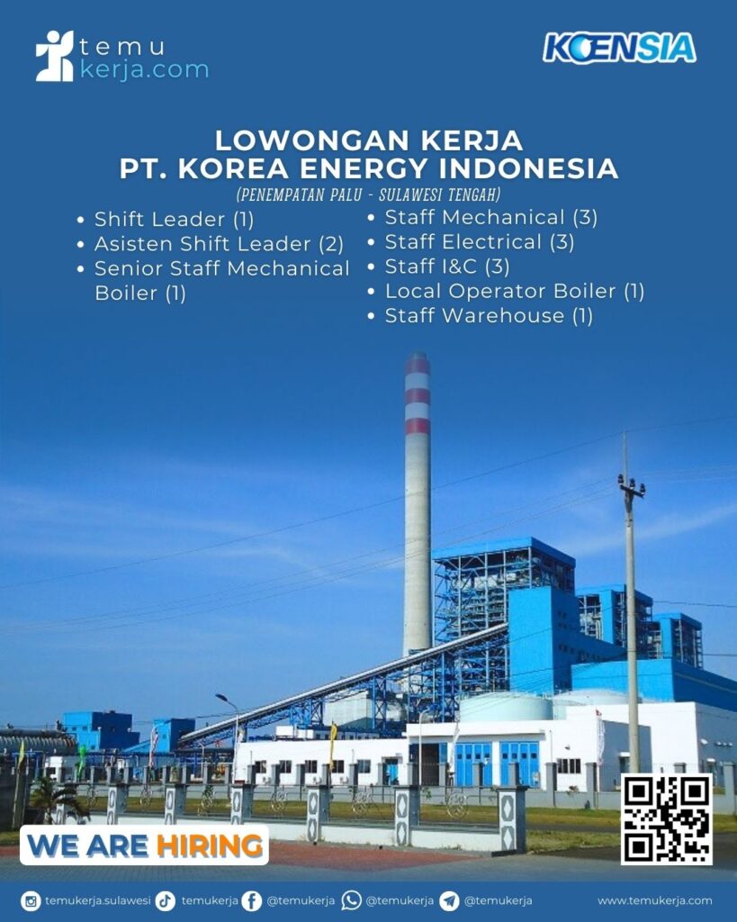PT Korea Energy Indonesia – Info Loker | Temukerja.Com