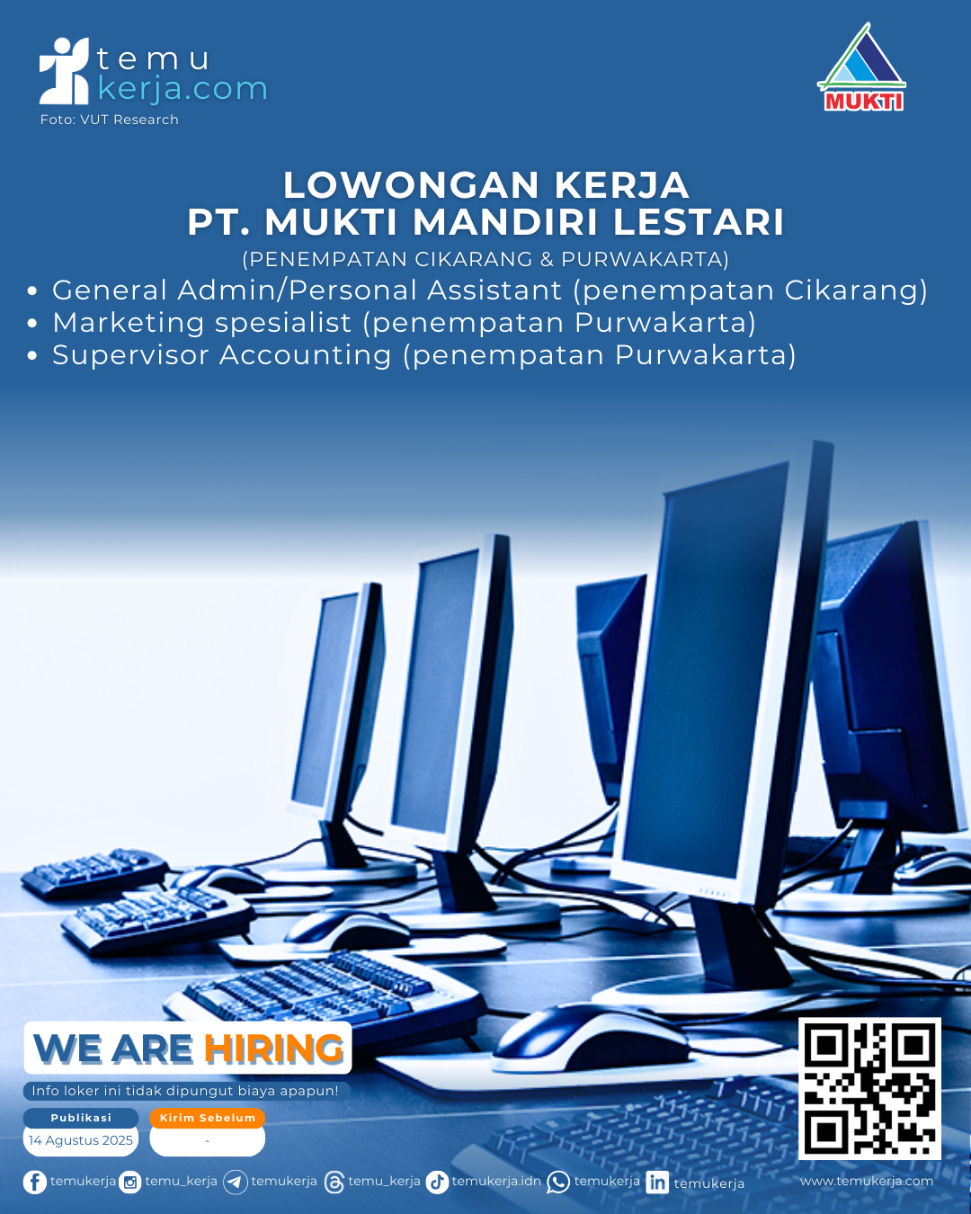 PT Mukti Mandiri Lestari – Info Loker | Temukerja.Com